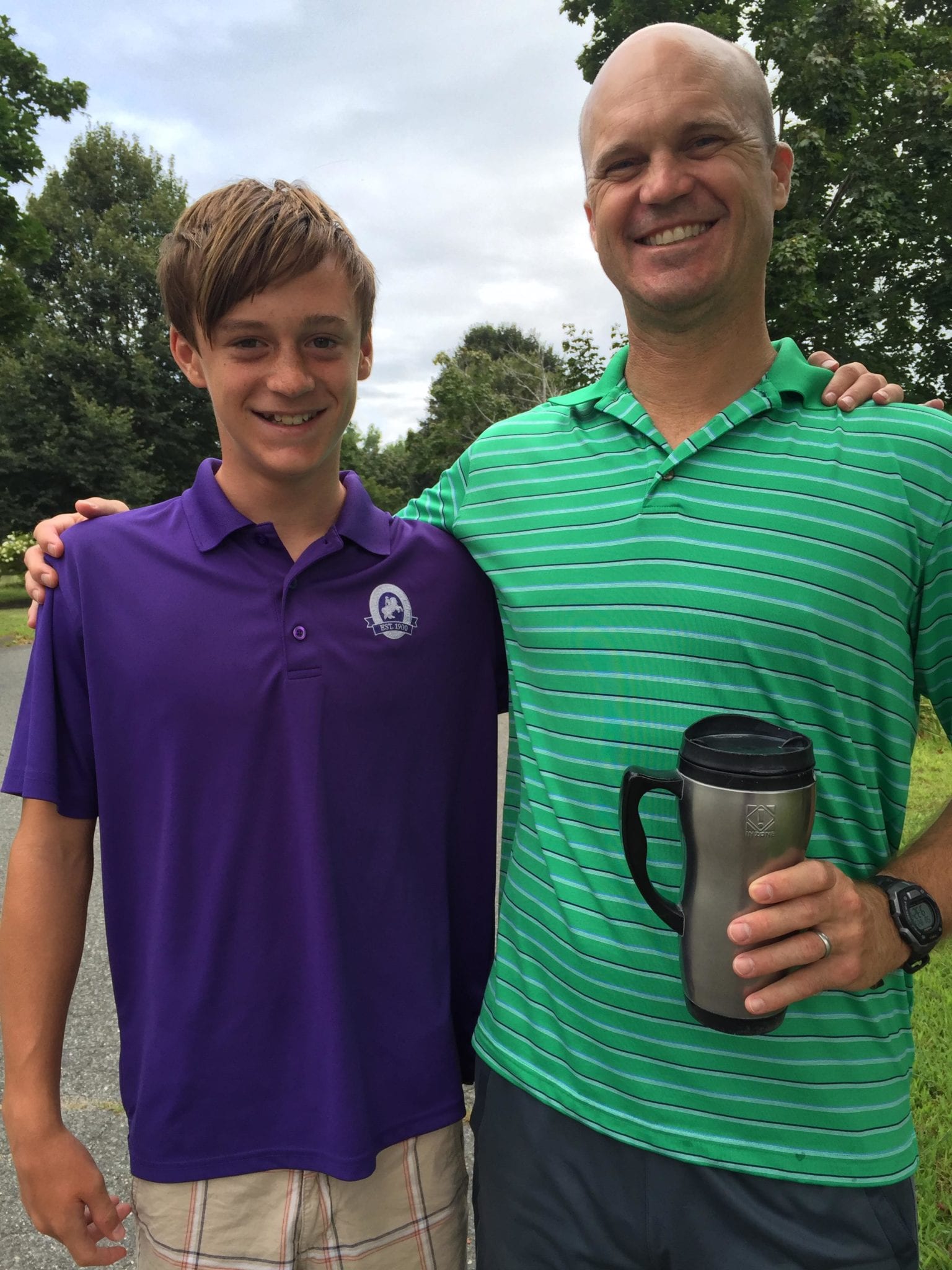 Jack Yanko records an Ace on No. 9 on Friday July 24, 2015 - Amherst ...